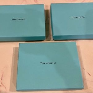 Tiffany & Co. | Jewelry | Tiffany Co Blue Gift Boxes 45 X 55 | Poshmark